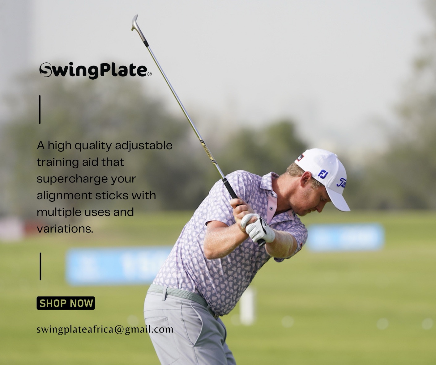The Swing Plate with Alignment Sticks - Justin Harding